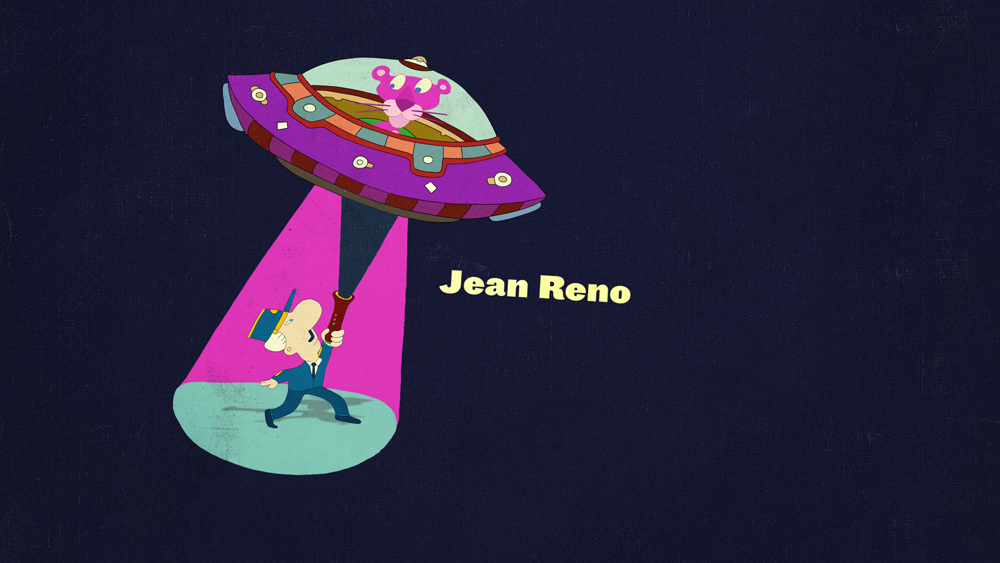 Pink Panther Running